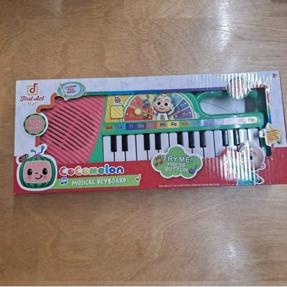 CoComelon | Toys | Cocomelon First Act Musical Keyboard 23 Keys Music ...